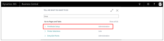 Clever Dynamics - PrintNode Setup